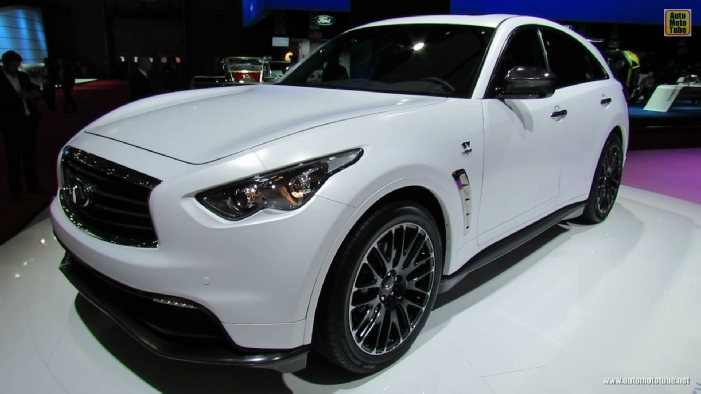 2012 Infiniti FX50 Sebastian Vettel Version at 2012 Paris Auto Show