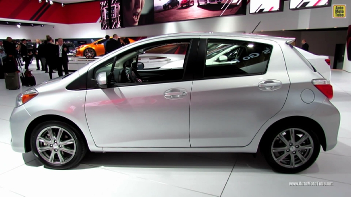 2013 Toyota Yaris SE at 2013 Detroit Auto Show