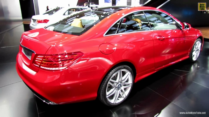 2014 Mercedes-Benz E550 Coupe at 2013 Detroit Auto Show
